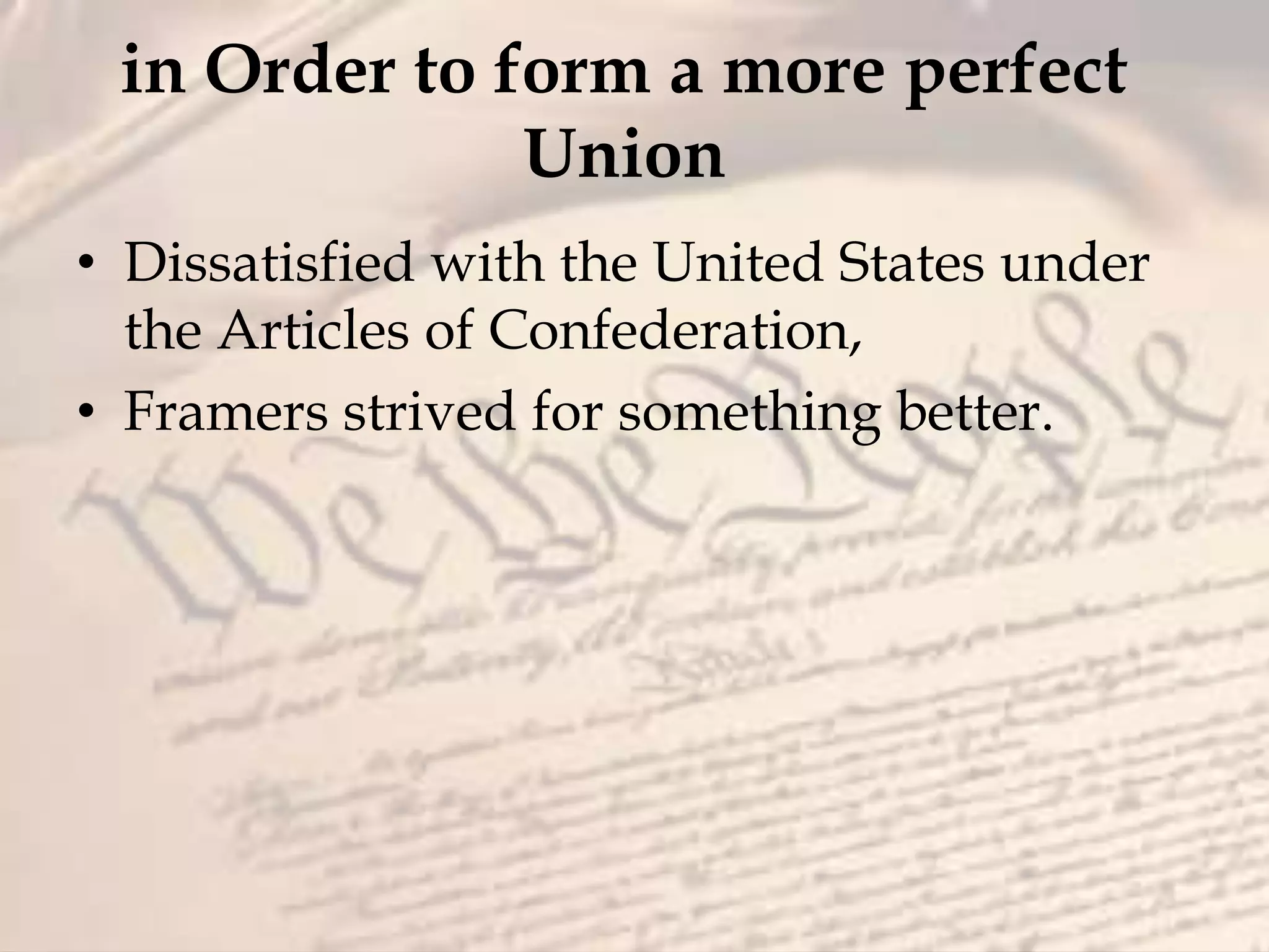 Preamble Articles of the Constitution 2019 | PPTX