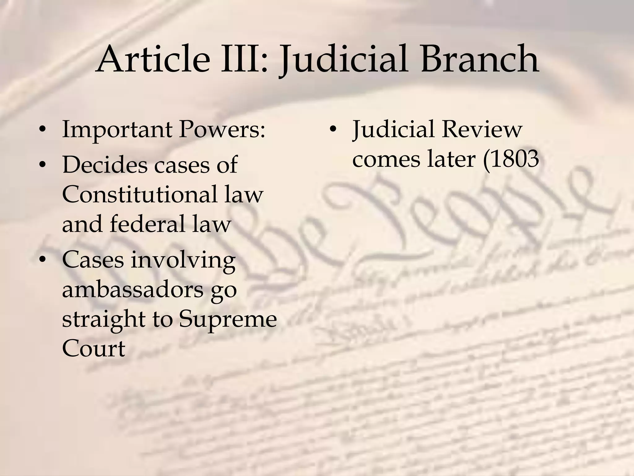Preamble Articles of the Constitution 2019 | PPTX