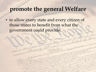 Preamble Articles of the Constitution 2019 | PPT