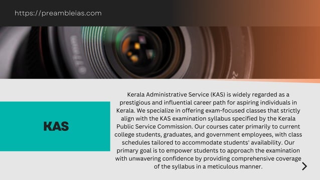 Best Kas coaching in kerala | Preamble | PPT