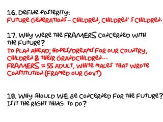 The Preamble to The US Constitution | PDF
