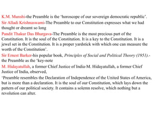 Preamble no 16 polity laxmikant for upsc ssc | PPTX