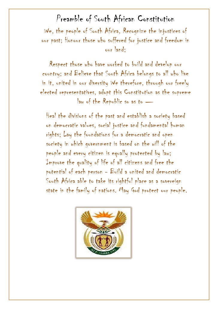 Preamble Of Sa 01