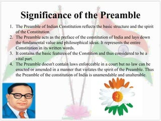Preamble to constitution of India-.ppt