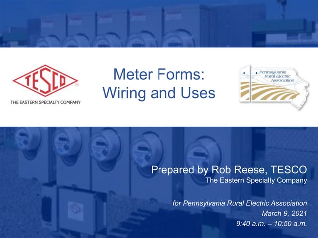 Meter Forms: Wiring and Uses | PPTX