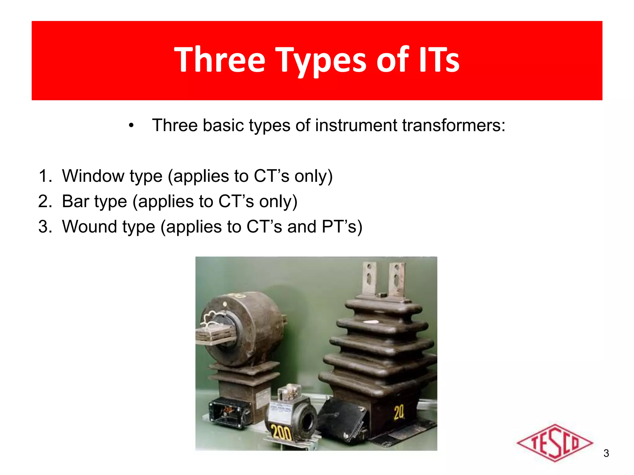 Introduction to CTs and PTs | PPT