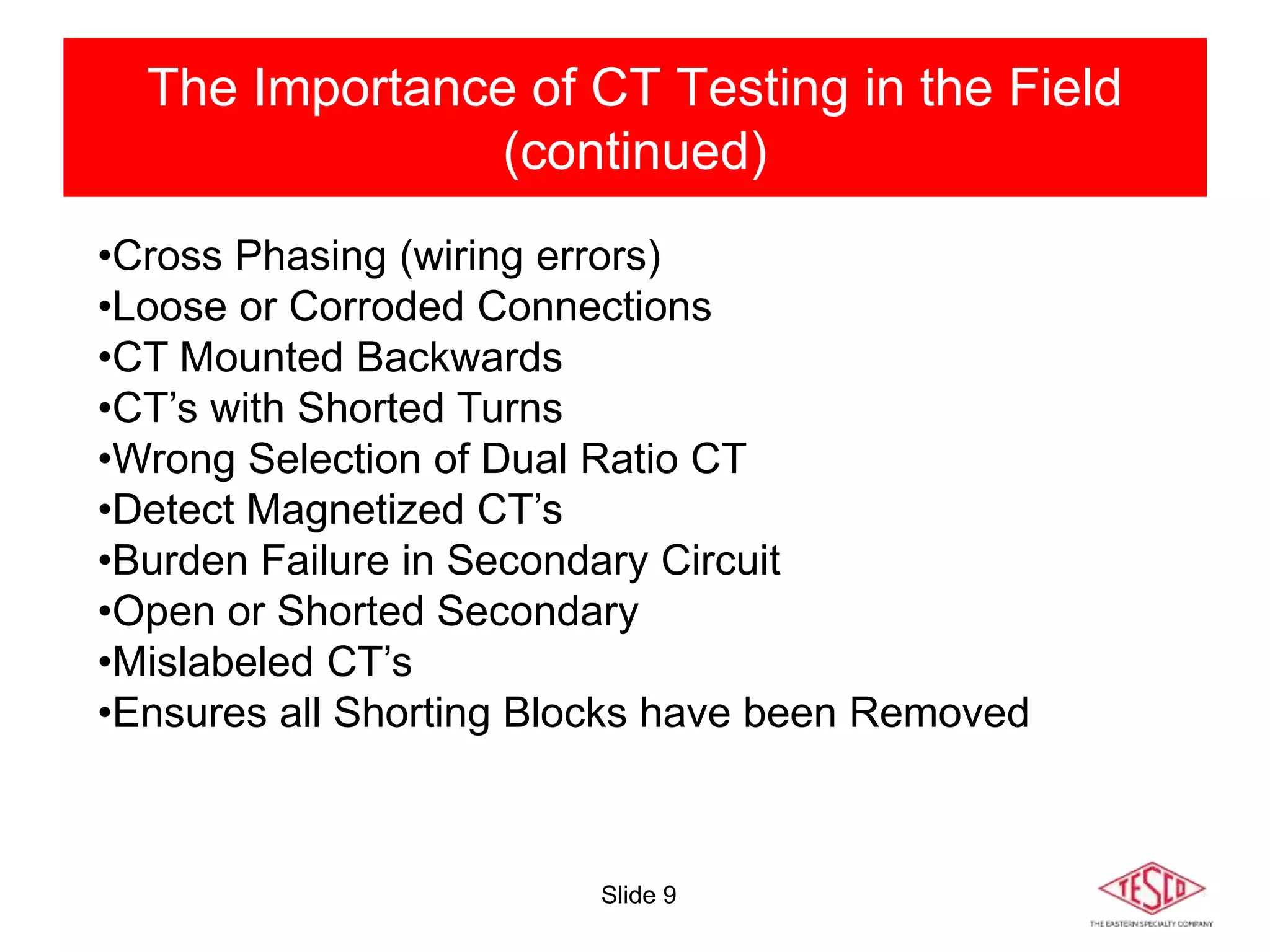 Introduction to Transformer Rated Metering | PPT