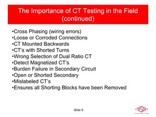 Introduction to Transformer Rated Metering | PPT