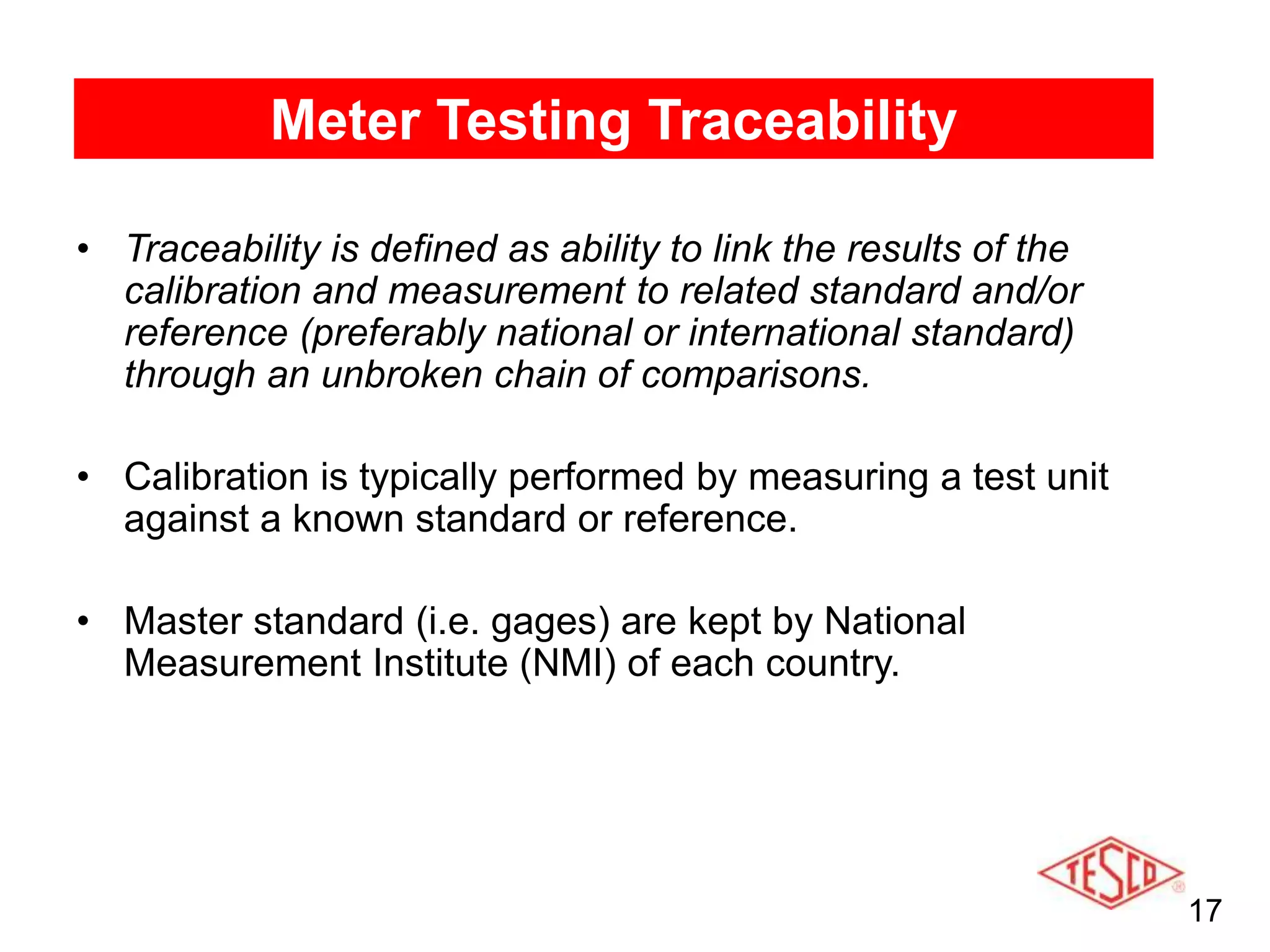 Introduction to Self-Contained Metering | PPTX | Physics | Science