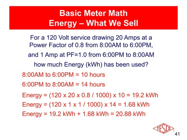 Introduction to Self-Contained Metering | PPT