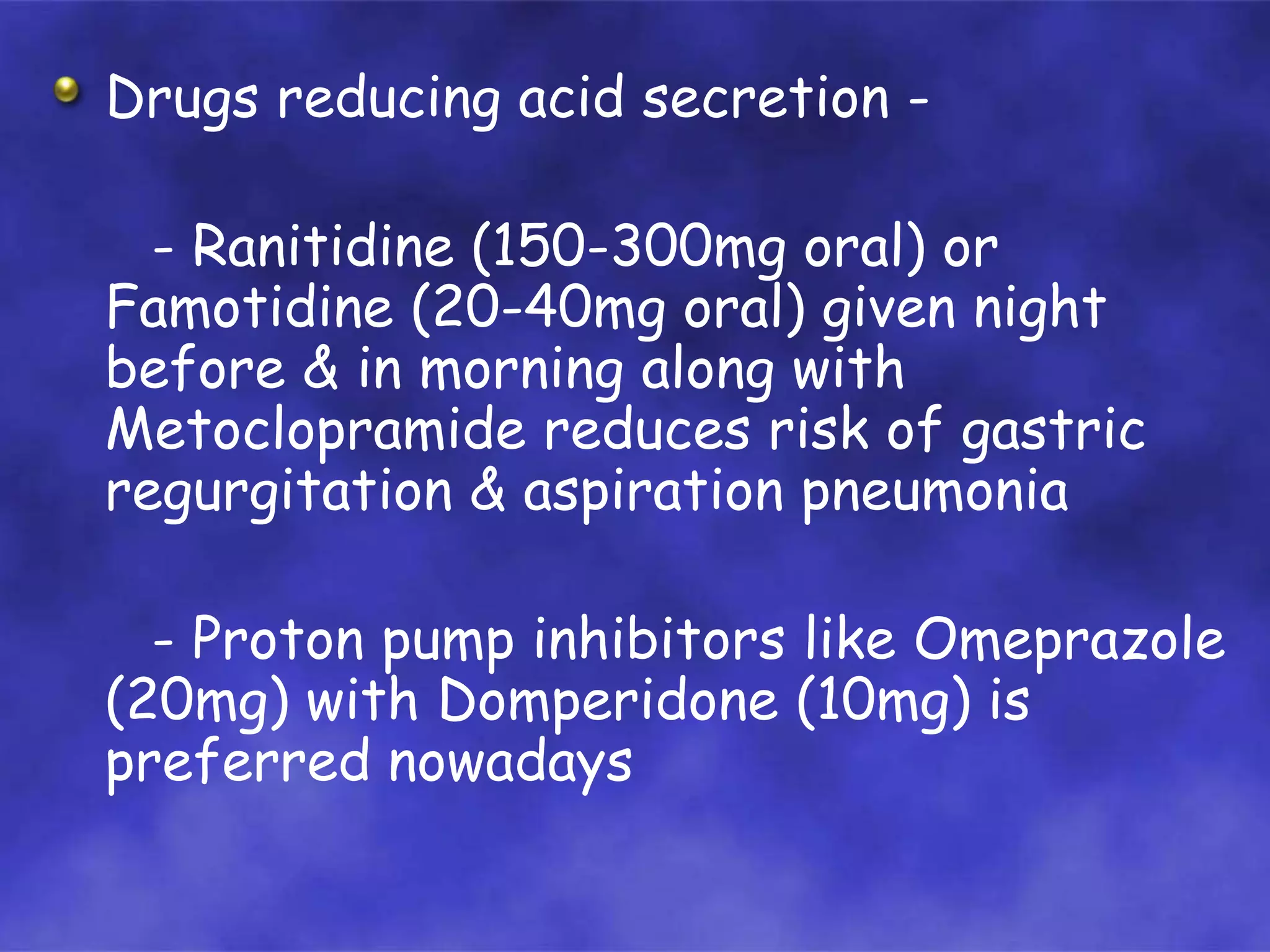 Preanaesthetic medication & general anaesthetics | PPTX