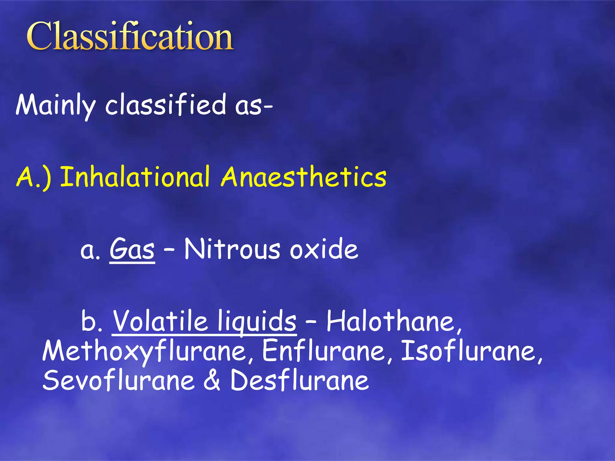 Preanaesthetic medication & general anaesthetics | PPTX