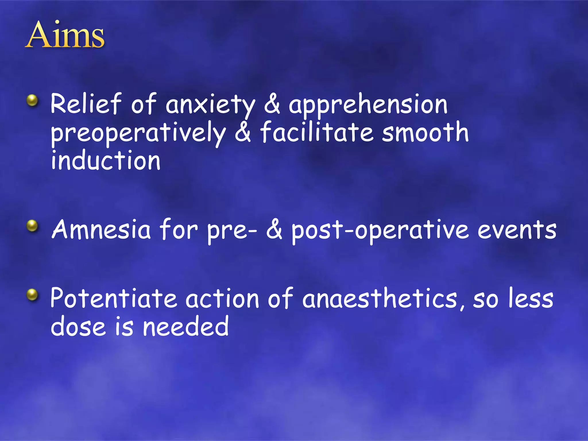 Preanaesthetic medication & general anaesthetics | PPTX