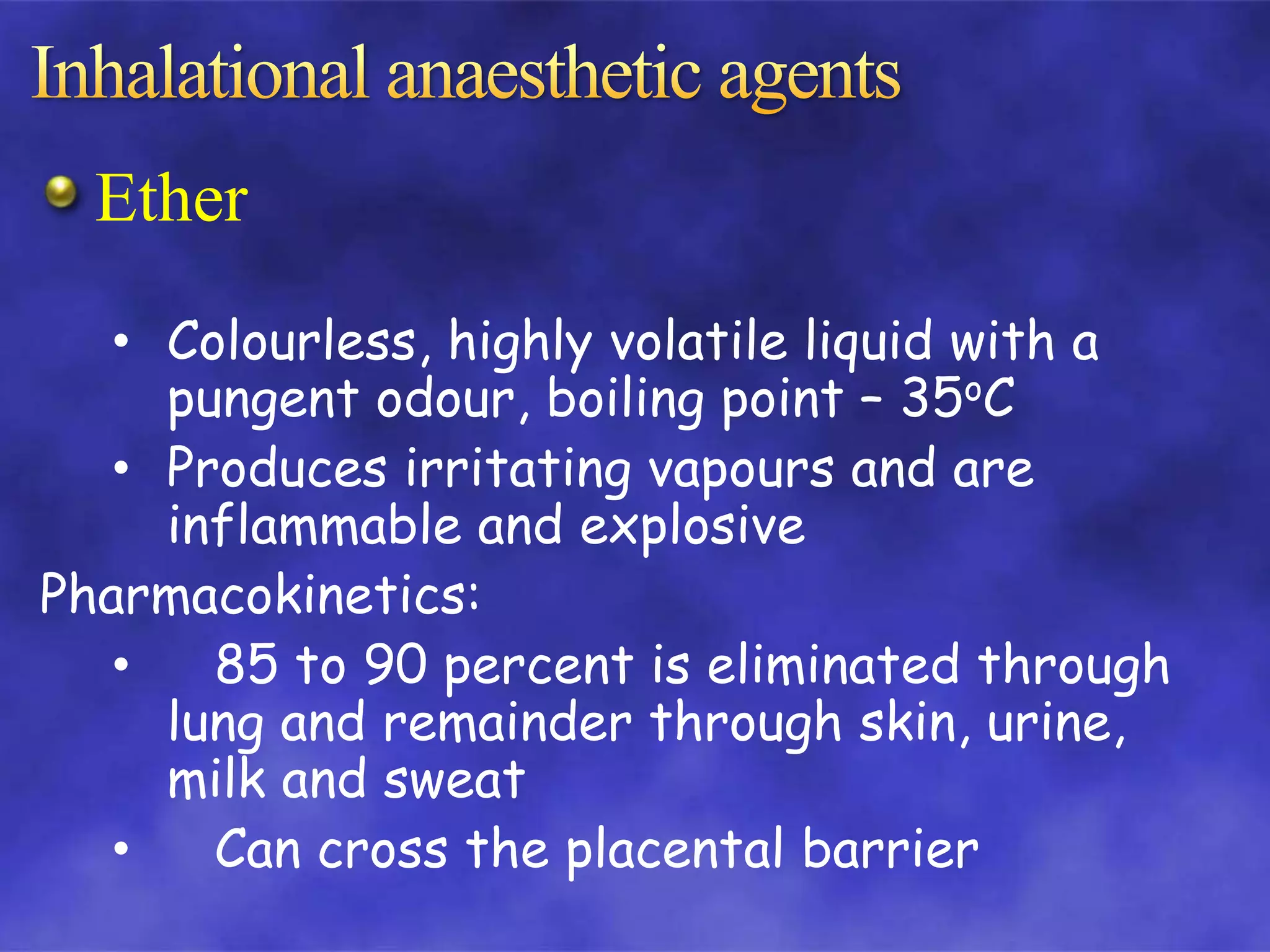 Preanaesthetic medication & general anaesthetics | PPTX
