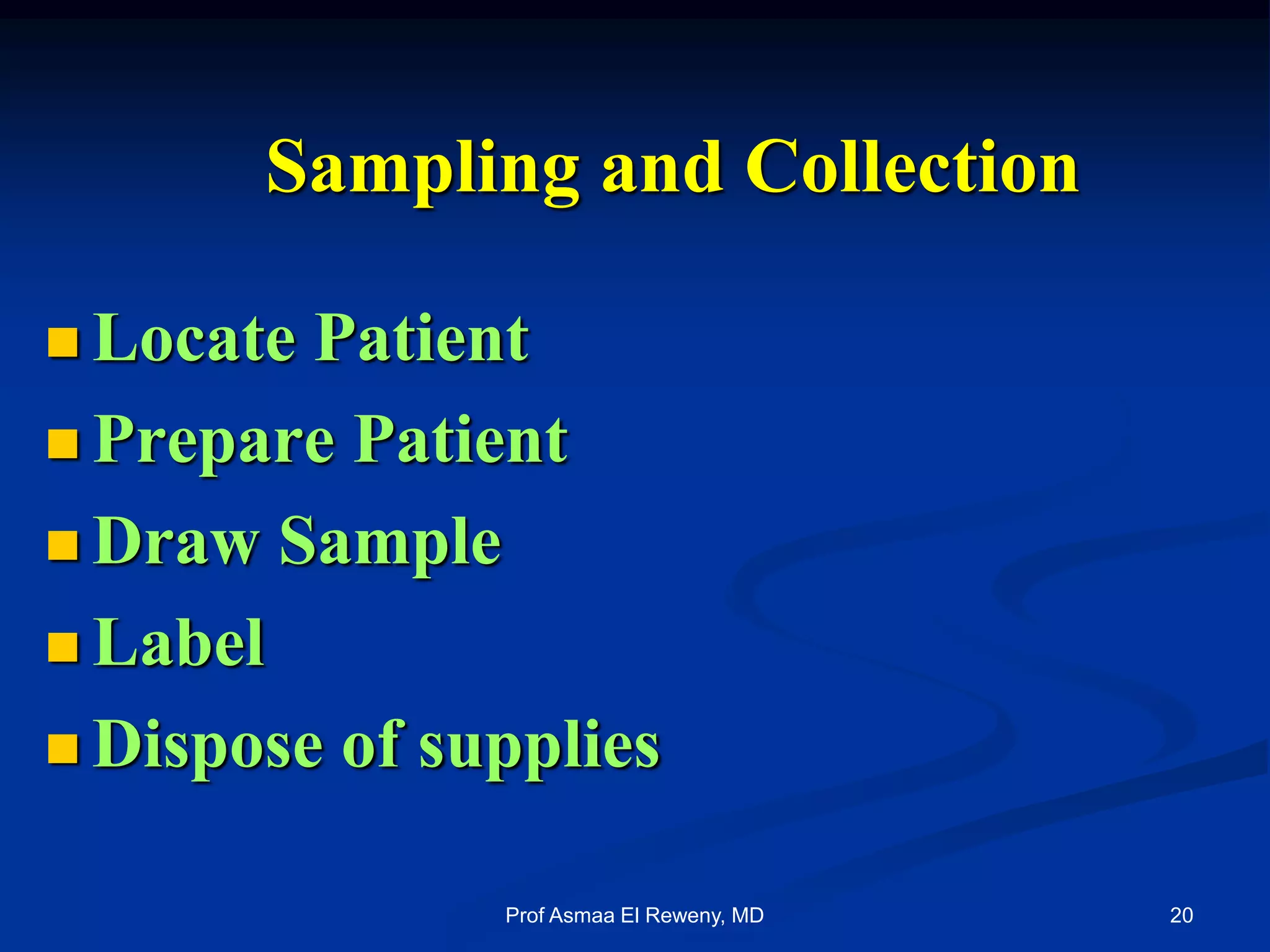 Preanalytical error clinical chemical tests | PDF