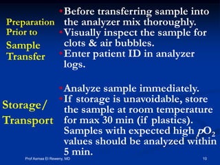 Preanalytical errors ab gs | PDF