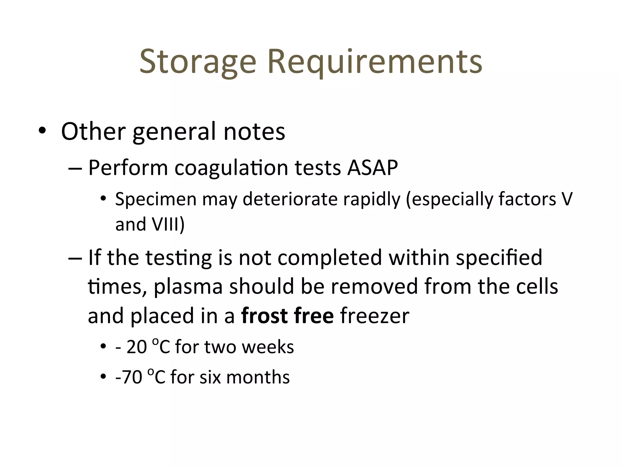 Preanalytical Variables In Coagulation Testing Pdf