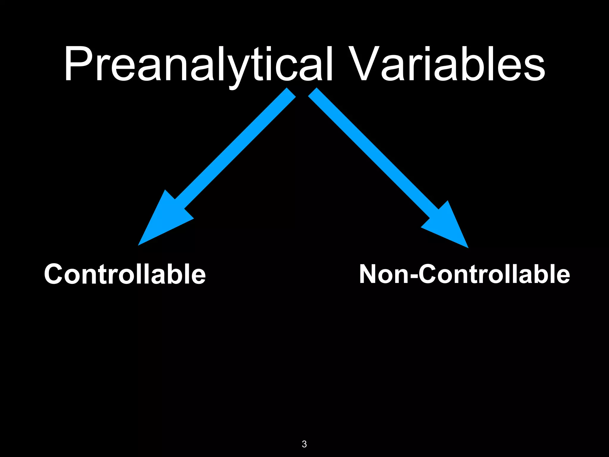 Preanalytical Variables And Biological Variation Pptx Endocrine And