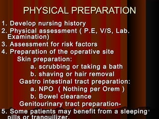 Pre and intra operative phase | PPT