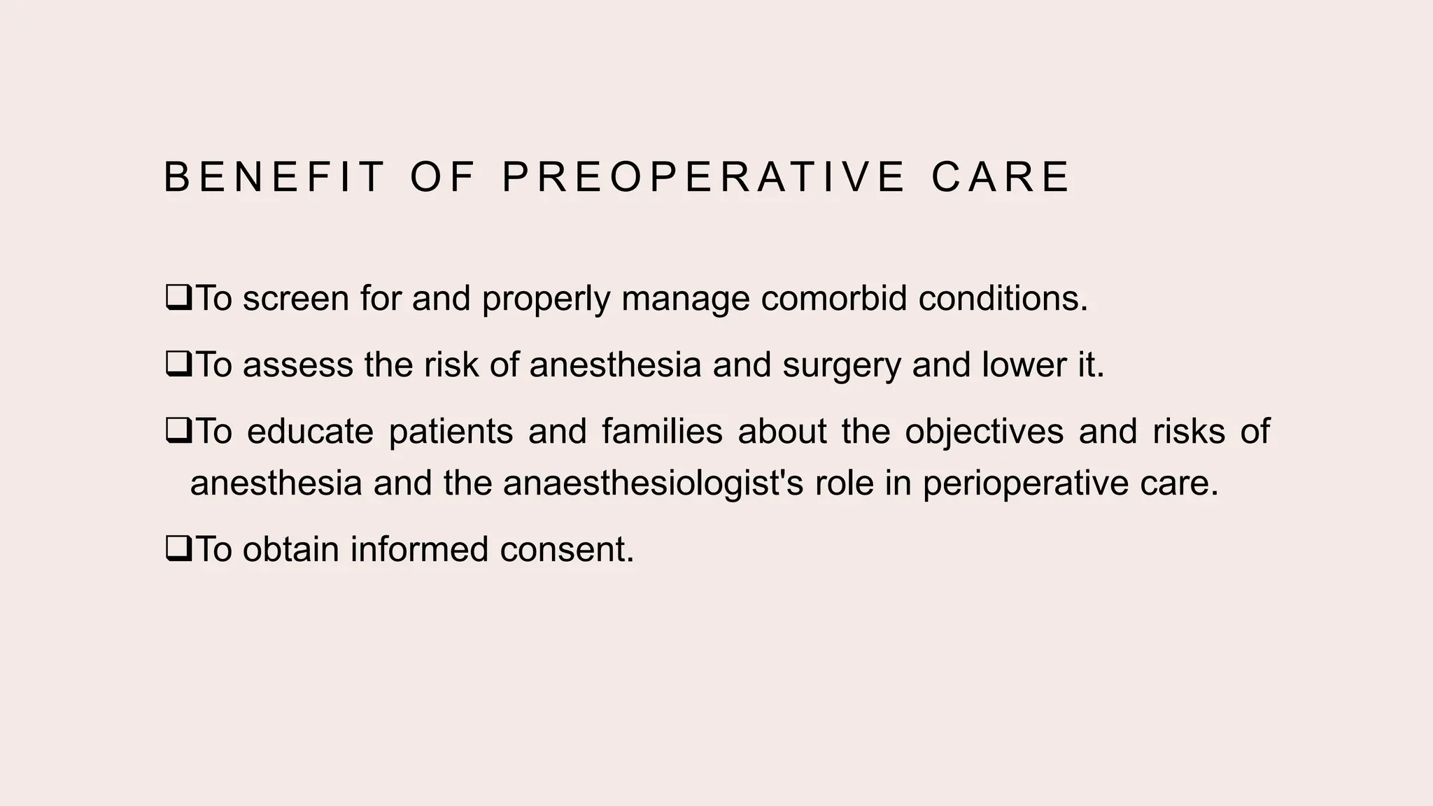 pre and post operative care ppt | PPTX