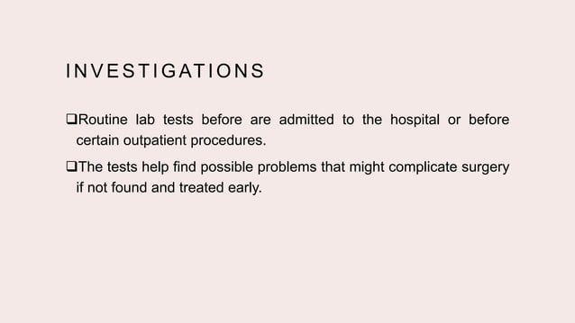 pre and post operative care ppt | PPTX