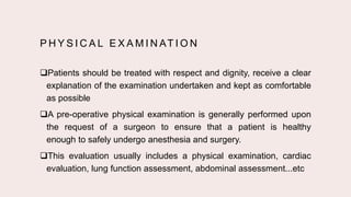 pre and post operative care ppt | PPTX