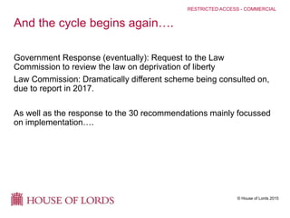 Pre and post legislative scrutiny in the House of Lords | PPTX | Law
