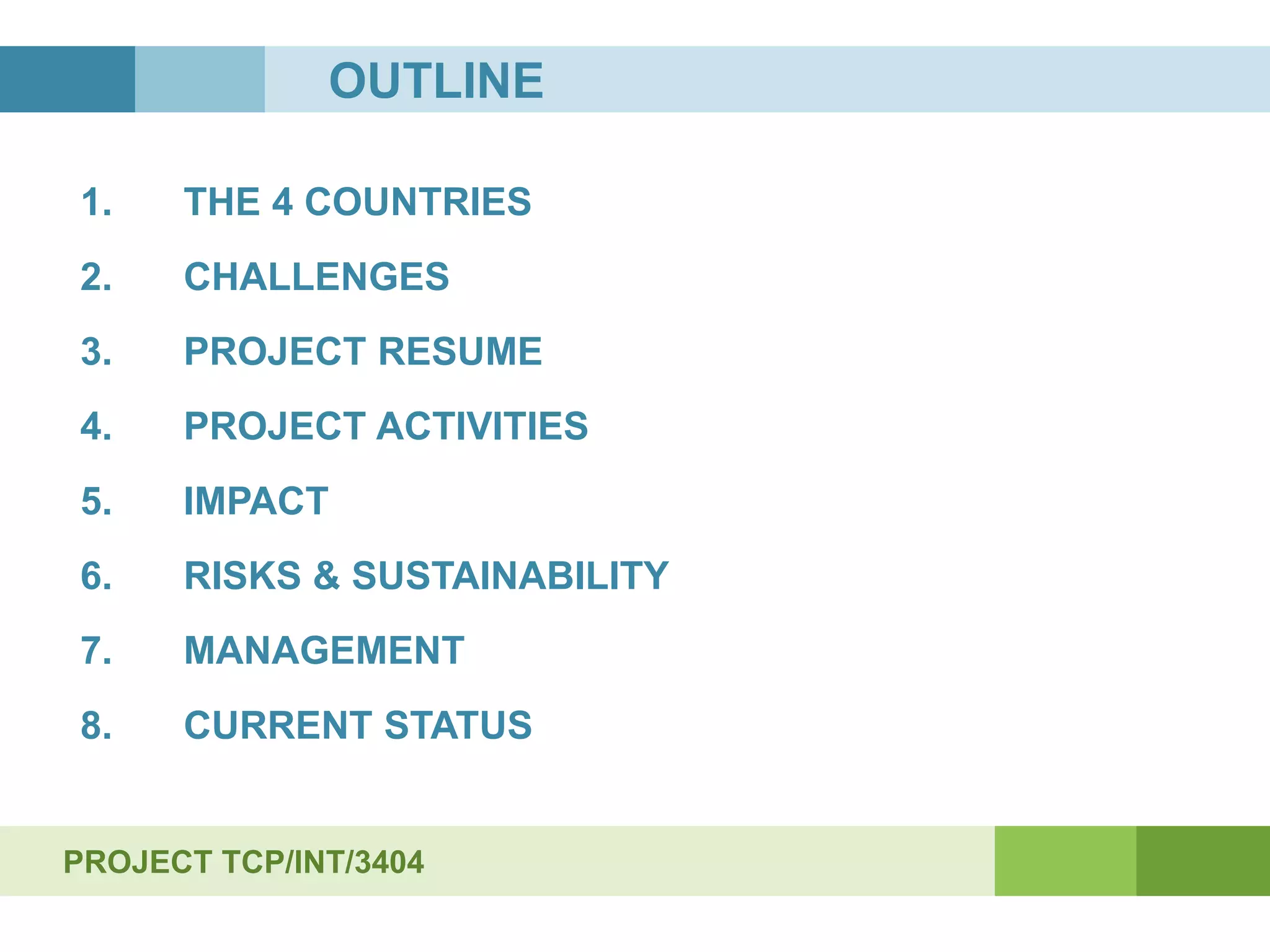 Support To The Pre- And Post-CAADP Compact Process For Improved AWM | PPT