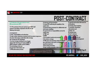 Pre and Post Contract BIM Execution Plans | PDF