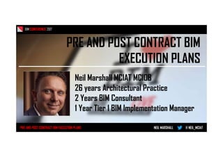 Pre and Post Contract BIM Execution Plans | PDF
