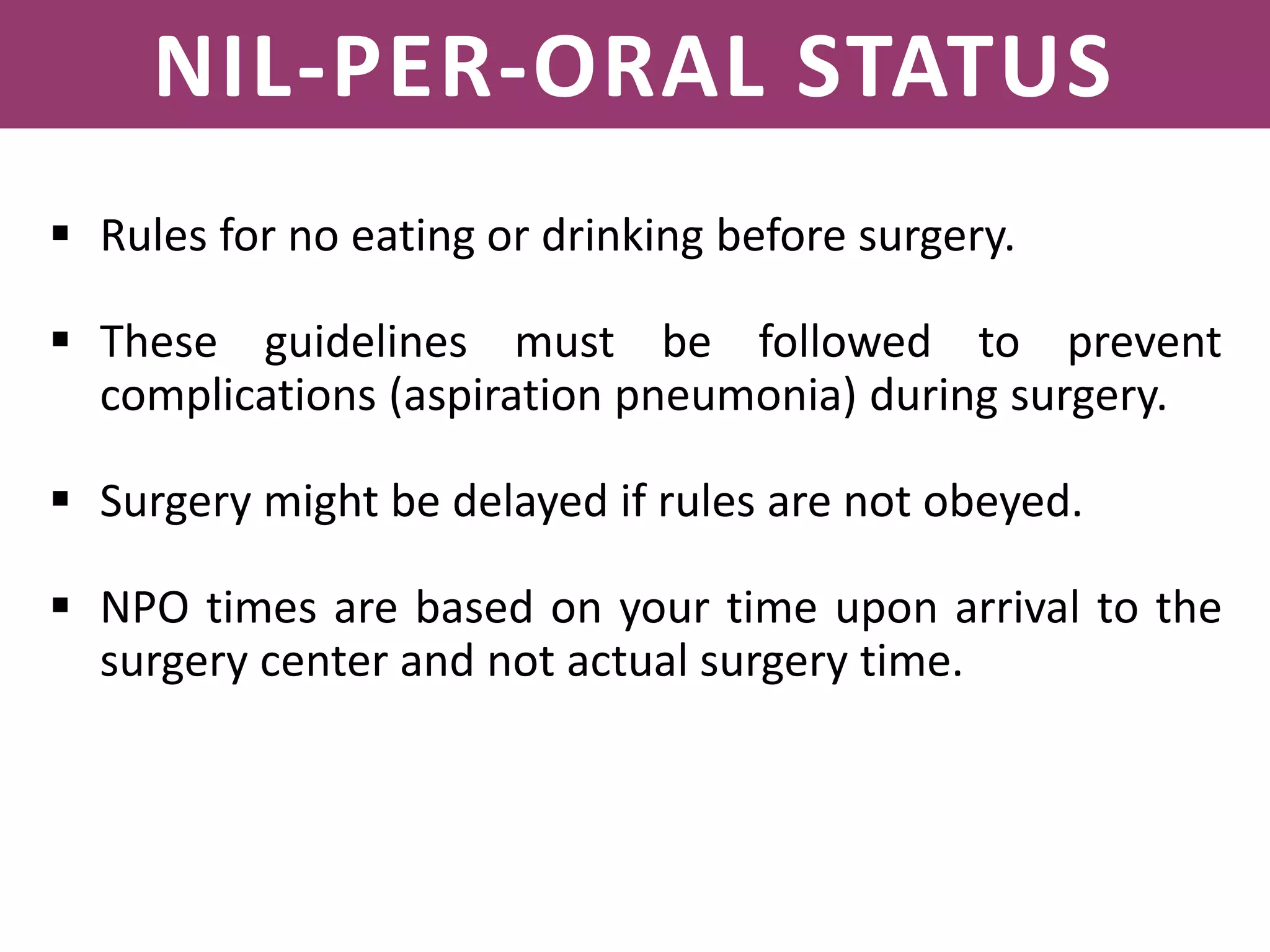 Pre and Post operative in Paediatric Surgery | PPTX