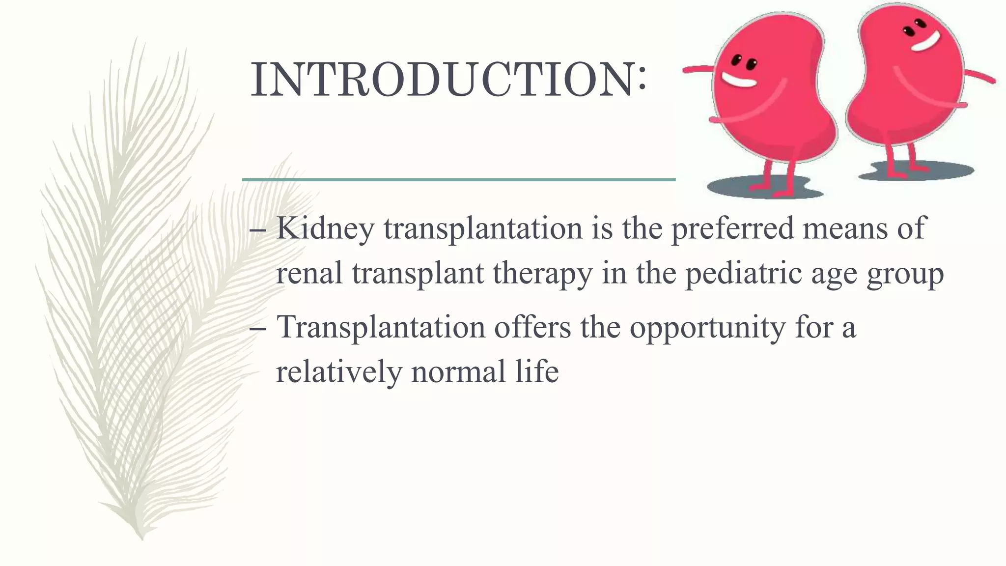 Pre and post operative in renal tranplant | PPTX