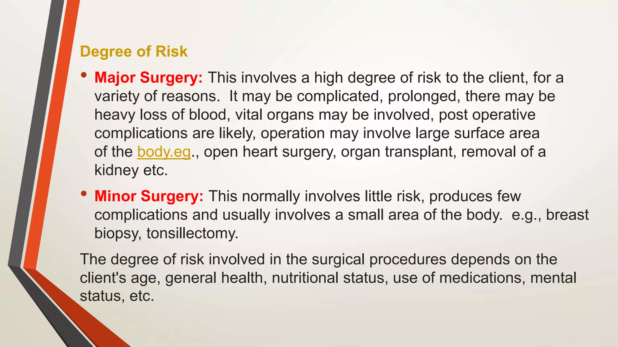 PRE AND POST –OPERATIVE NURSING CARE.pptx