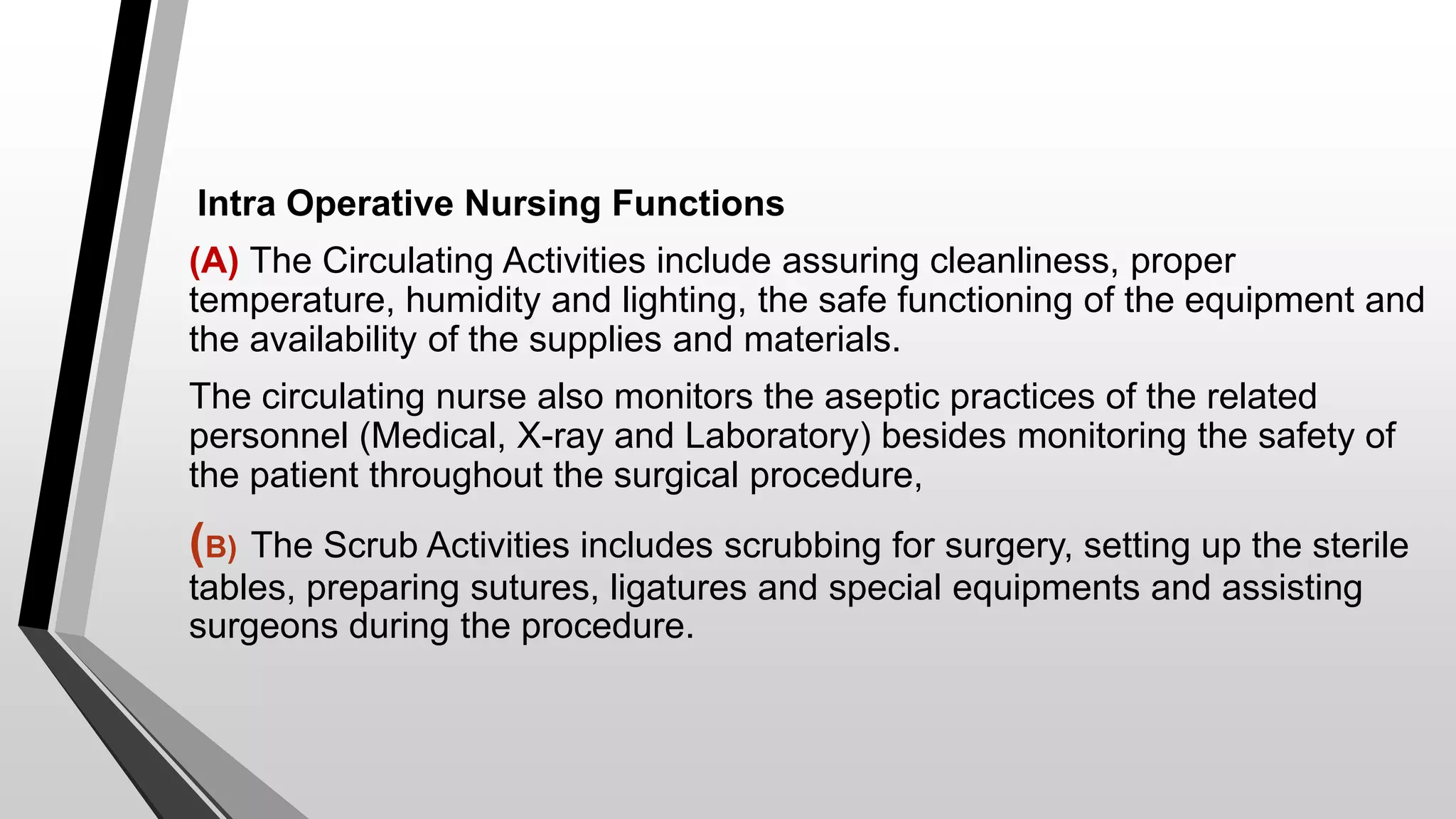 PRE AND POST –OPERATIVE NURSING CARE.pptx