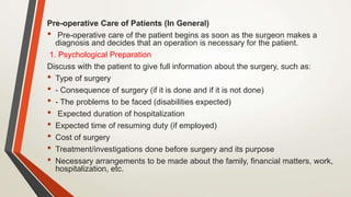 PRE AND POST –OPERATIVE NURSING CARE.pptx