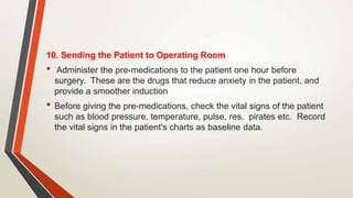 PRE AND POST –OPERATIVE NURSING CARE.pptx