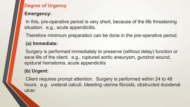 PRE AND POST –OPERATIVE NURSING CARE.pptx