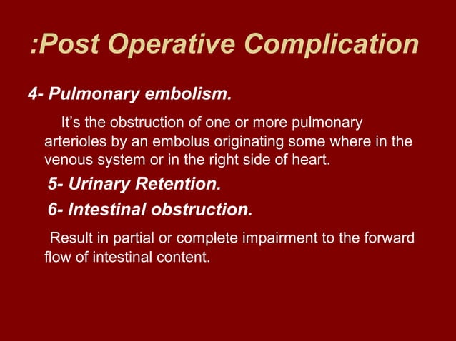 Pre and post operative nursing management ksu | PPT