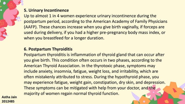 Pre and Post Parenthood Medical Health Issues.pptx | Pregnancy ...