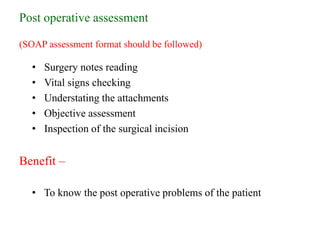 Pre and post operative Physiotherapay | PPTX