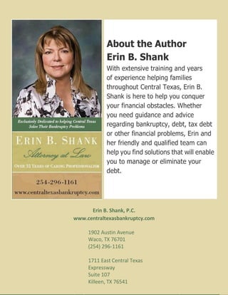 Pre and Post Texas Bankruptcy Counseling Requirements | PDF