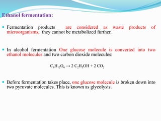 Pre fermentation and product fermentation | PPT