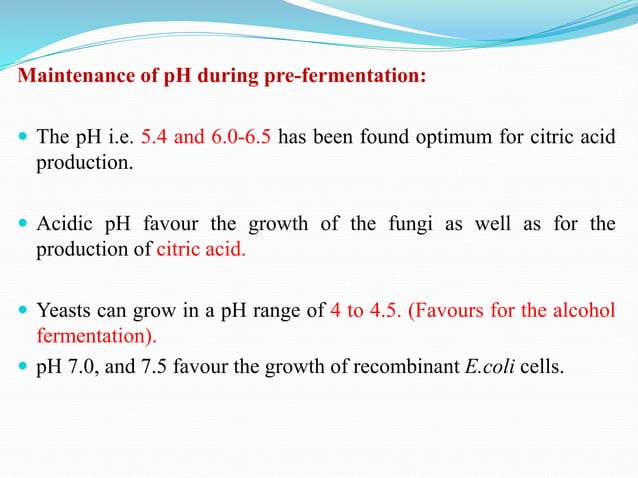 Pre fermentation and product fermentation | PPTX