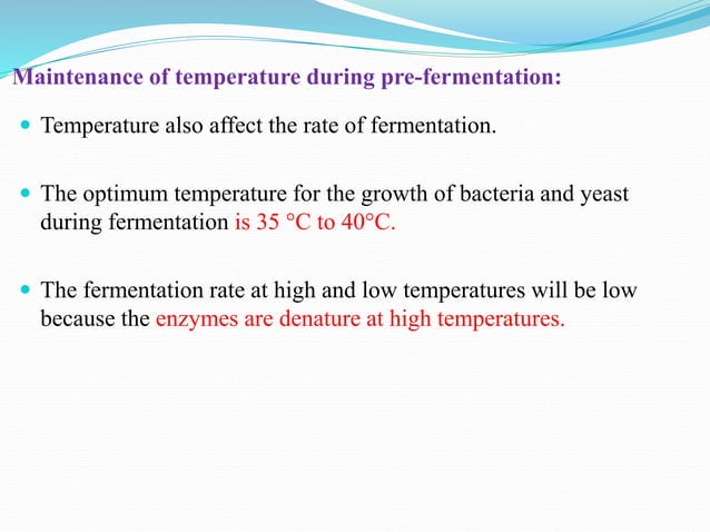 Pre fermentation and product fermentation | PPTX