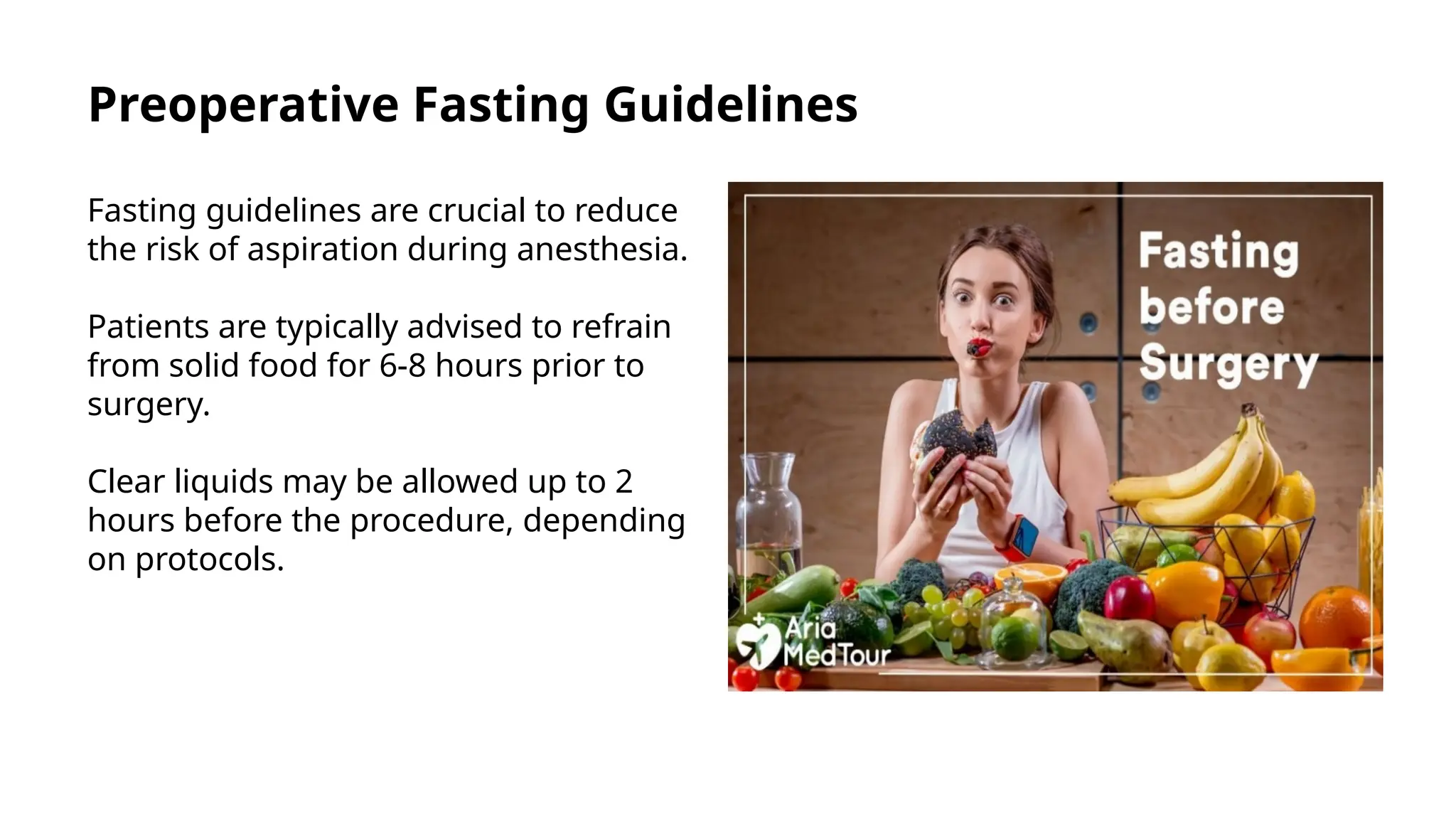 Pre Anesthesia Evaluation in a patient who will undergo anesthesia. | PPT