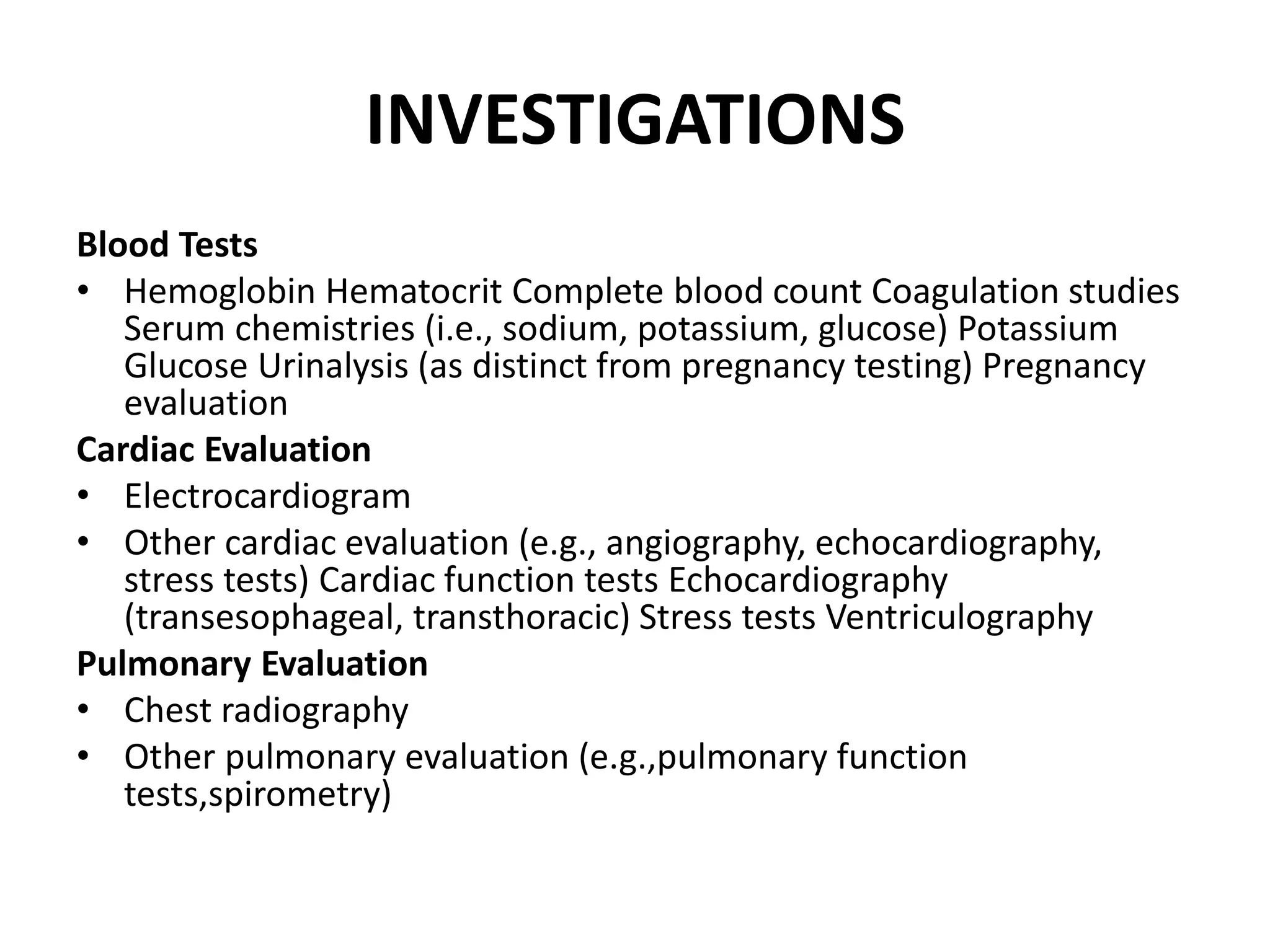 Preanesthesia evaluation (pac) | PPTX