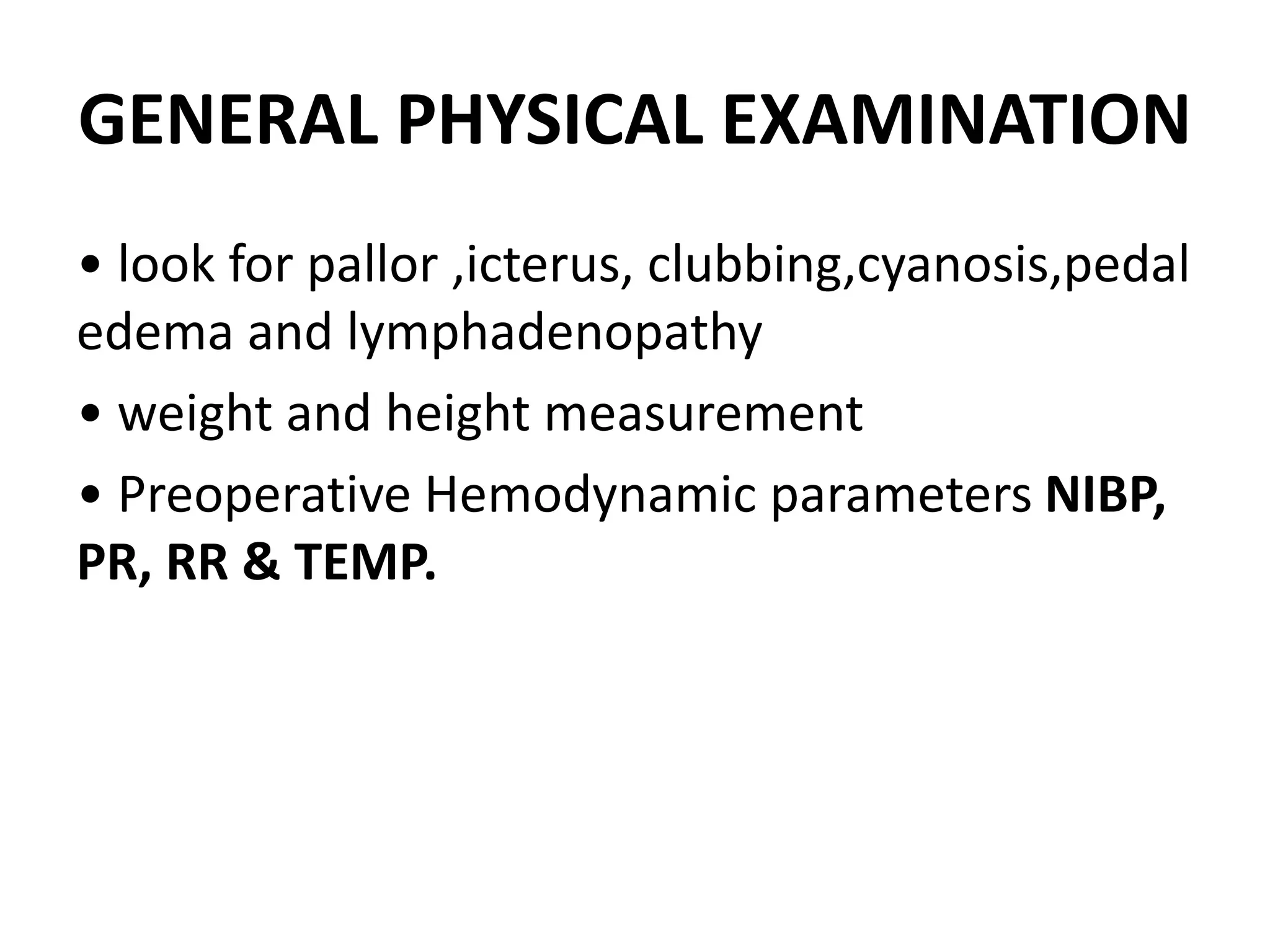 Preanesthesia evaluation (pac) | PPTX