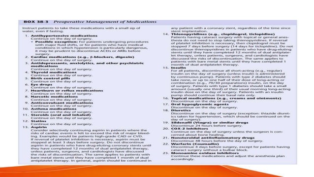Pre anesthetic evaluation | PPTX | Heart and Cardiovascular Diseases ...
