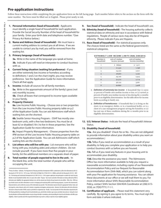 Pre application form_english | PDF