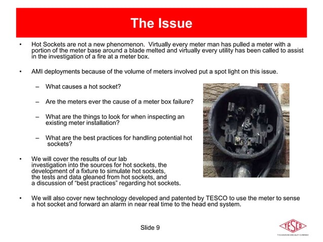 Site Verification for Self-Contained Hot Socket Detection | PPT
